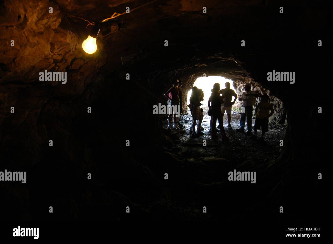 Wanda Mine Semi precious stone open mine exploited using tunnels ...