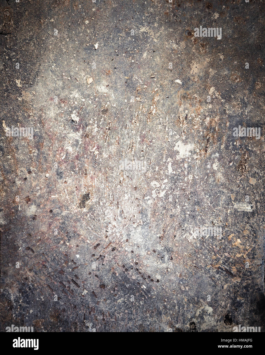 Charred Metal Texture