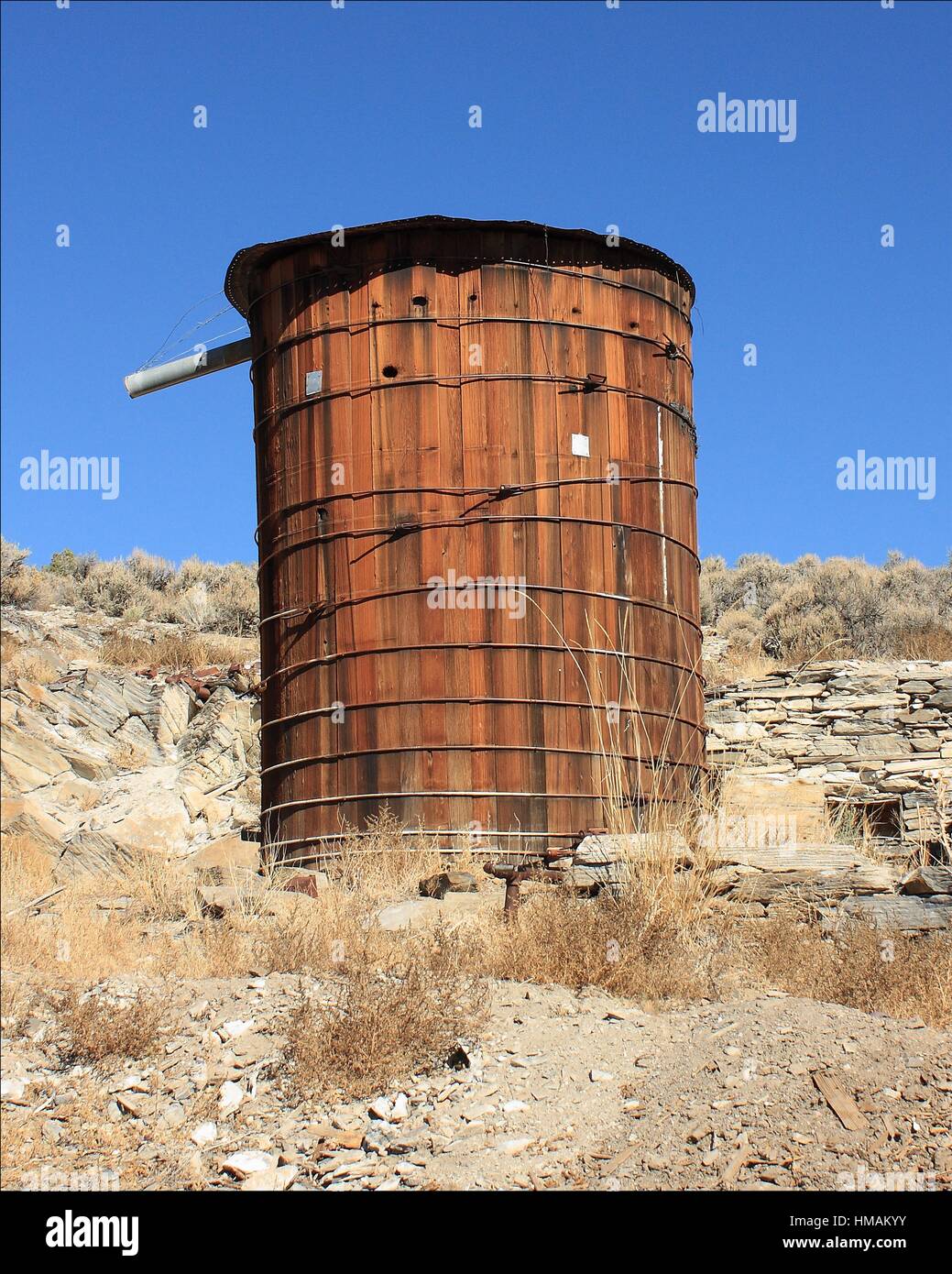 Old watertank hi-res stock photography and images - Alamy