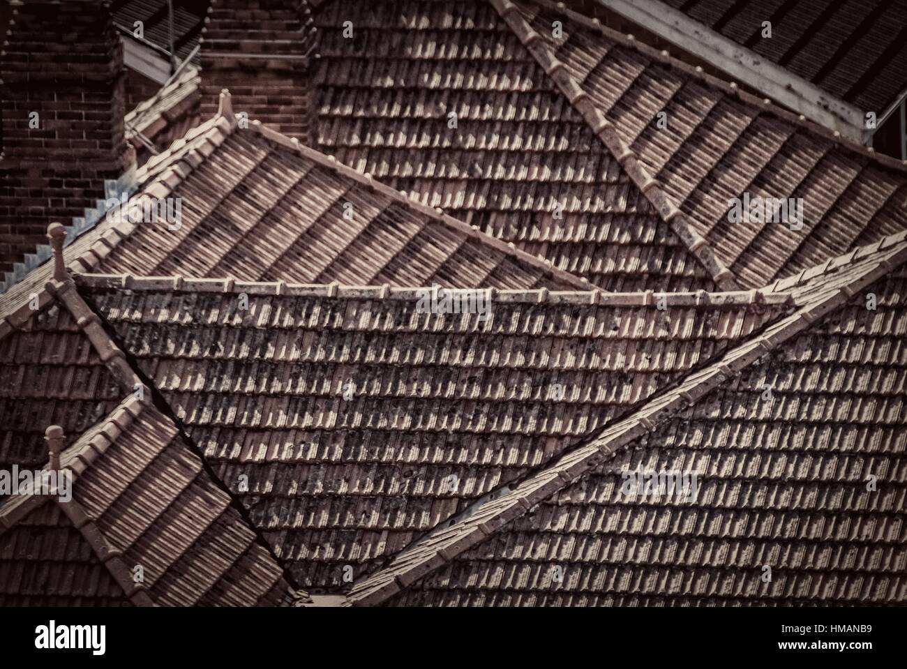 Old rooftop. Sydney, Australia Stock Photo - Alamy