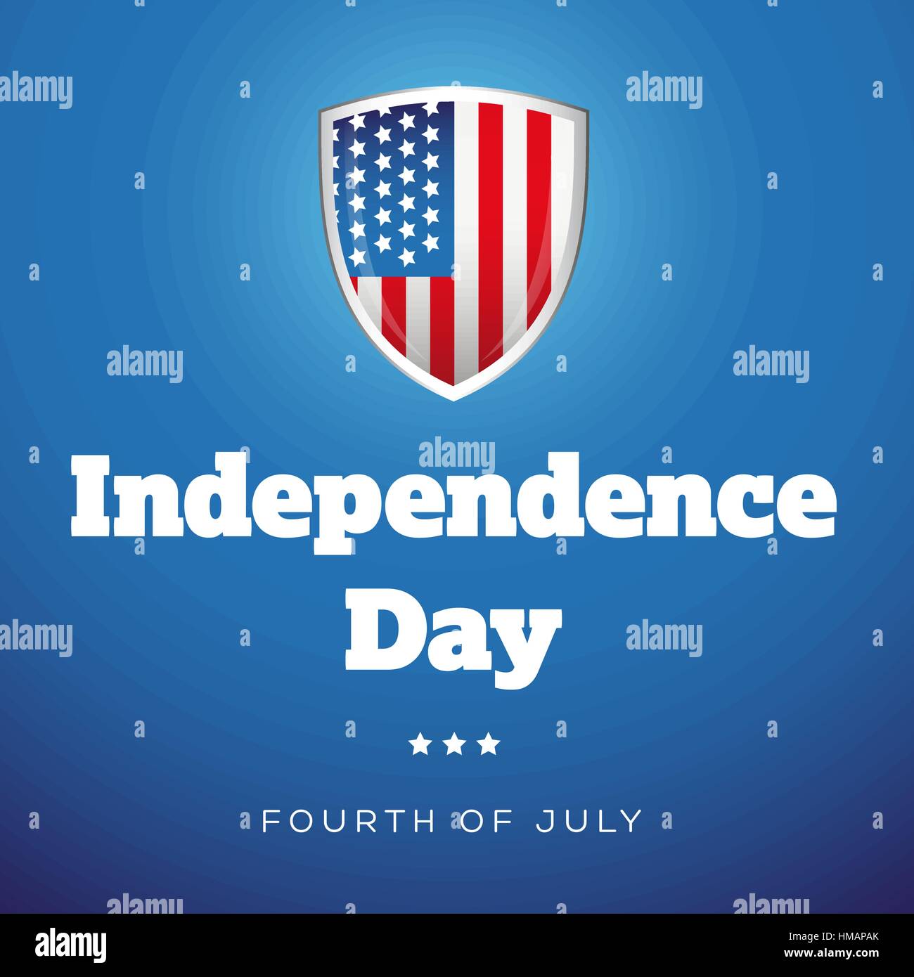 American fourth of july Stock Vector Images - Alamy