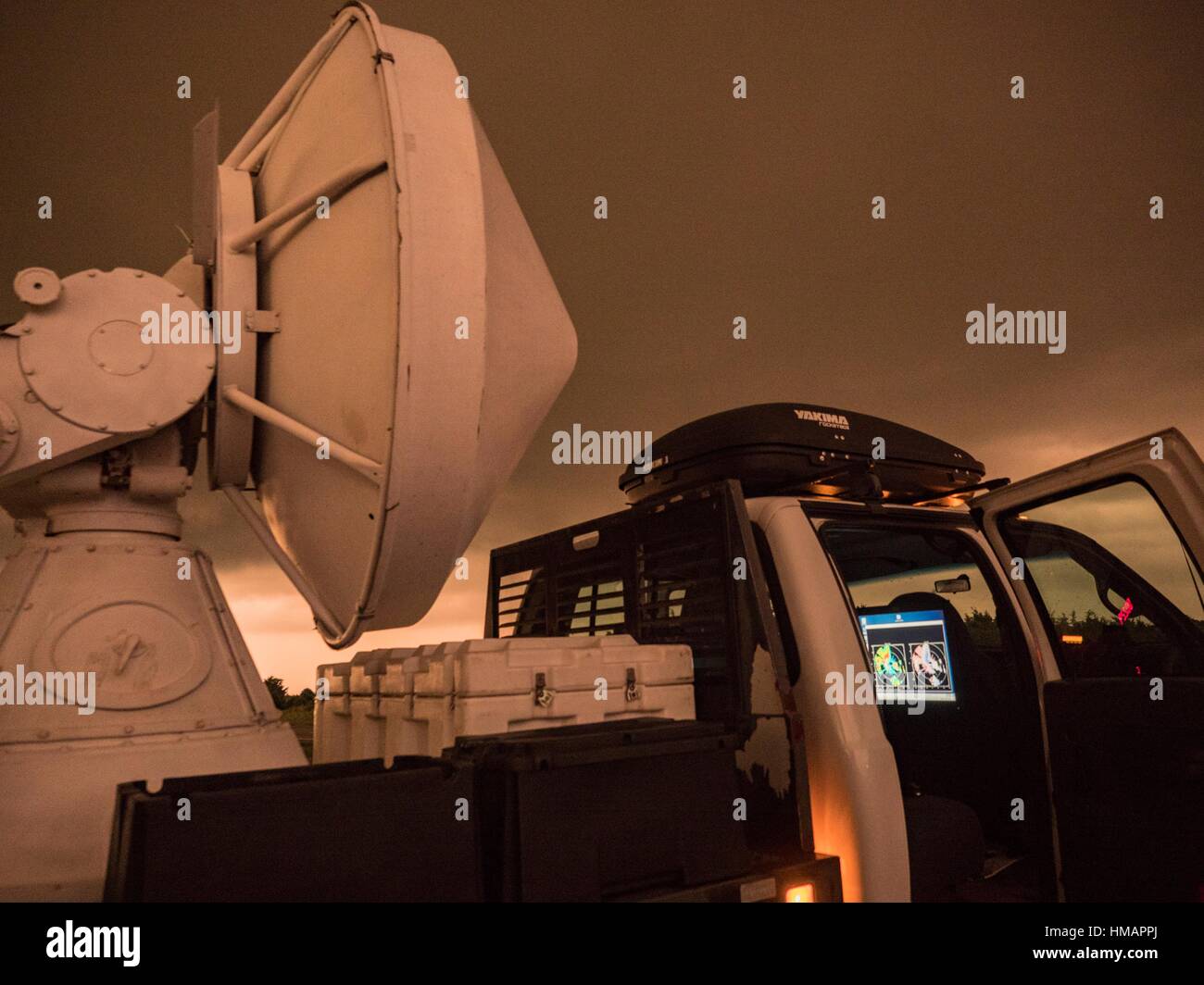 Doppler radar truck hi-res stock photography and images - Alamy