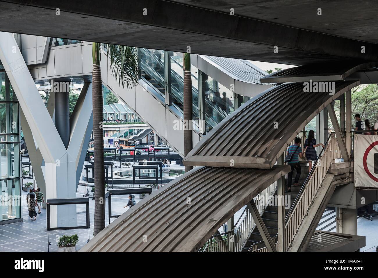 Bts skytrain station chit lom hi-res stock photography and images - Alamy