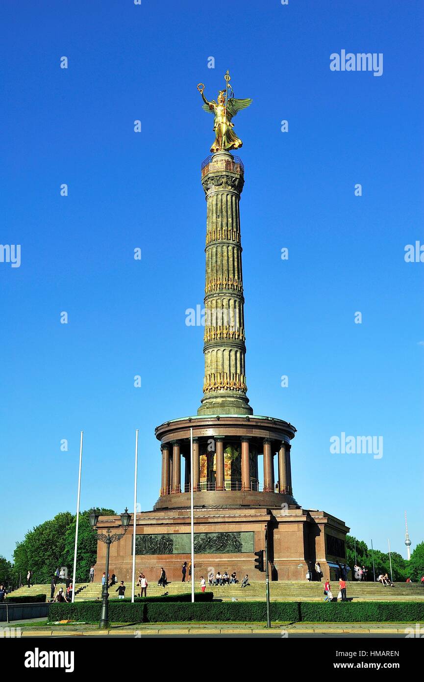 1864 Berlin Column Of Victory High Resolution Stock Photography and ...