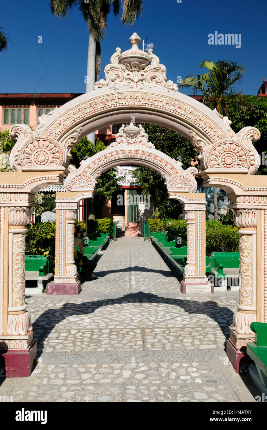 The world capitol of YOGA. Rishikesh in India Stock Photo - Alamy
