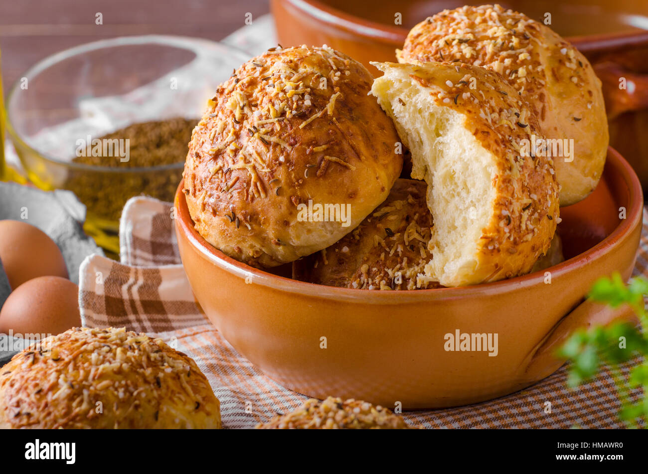 Homemade cheese buns, fast and crispy buns Stock Photo - Alamy