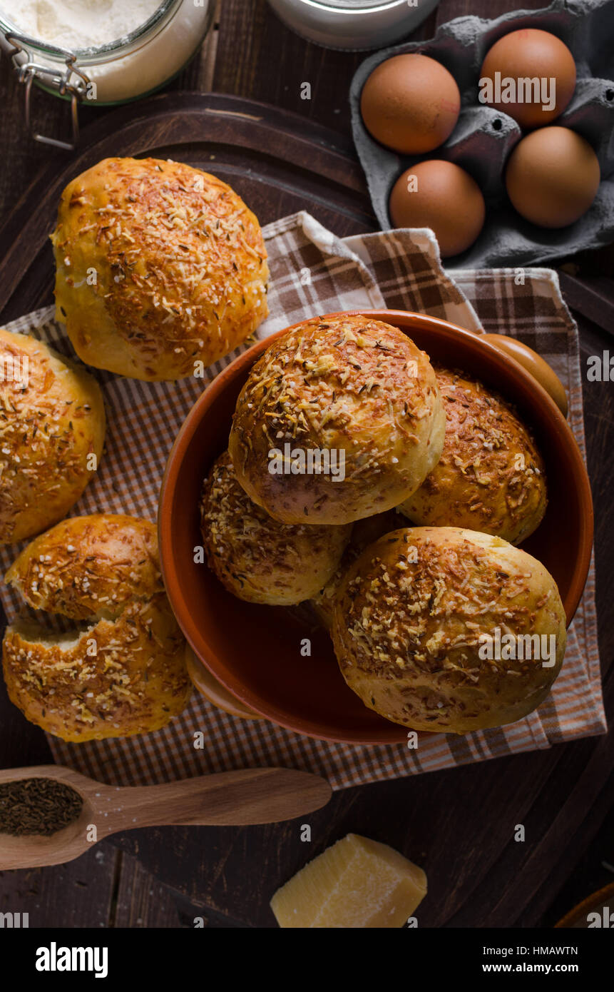 Homemade cheese buns, fast and crispy buns Stock Photo - Alamy