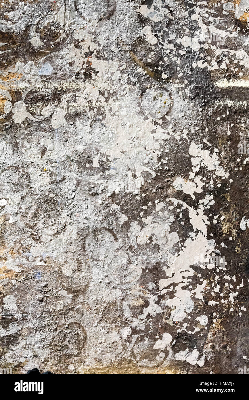 Detail of painted wall surface Stock Photo - Alamy