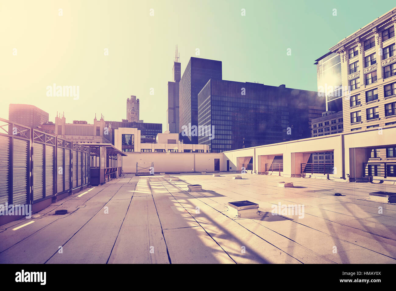 Chicago downtown architecture hi-res stock photography and images - Alamy