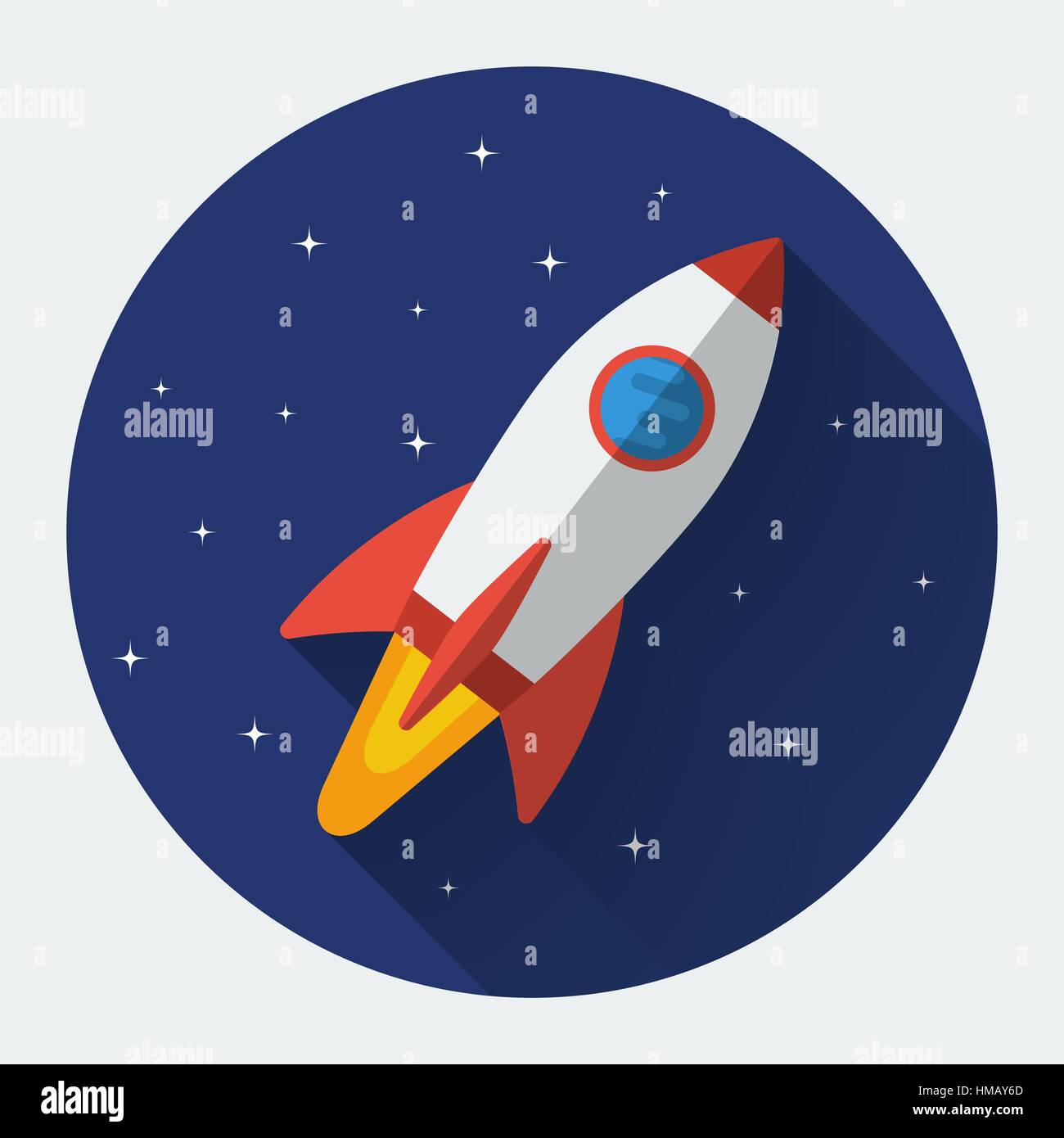 Space rocket flat icon Stock Vector Image & Art - Alamy Space rocket flat icon Stock Vector Image & Art - Alamy