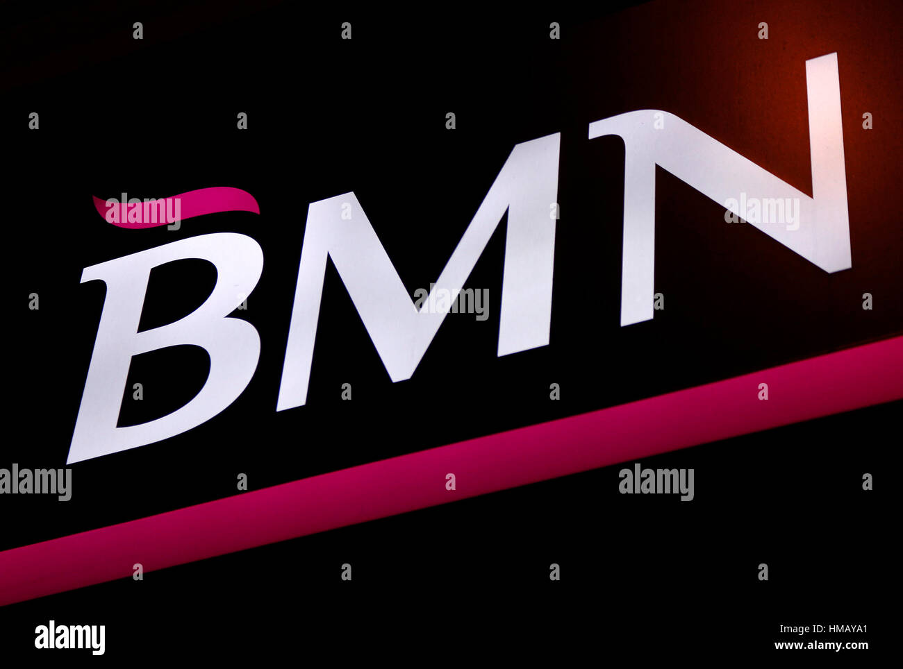 das Logo der Marke "BMN", Palma de Mallorca Stock Photo - Alamy