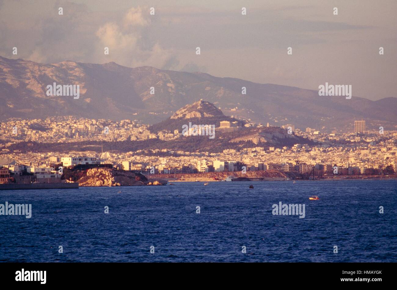 View of the port of Piraeus, Athens, Greece Stock Photo - Alamy