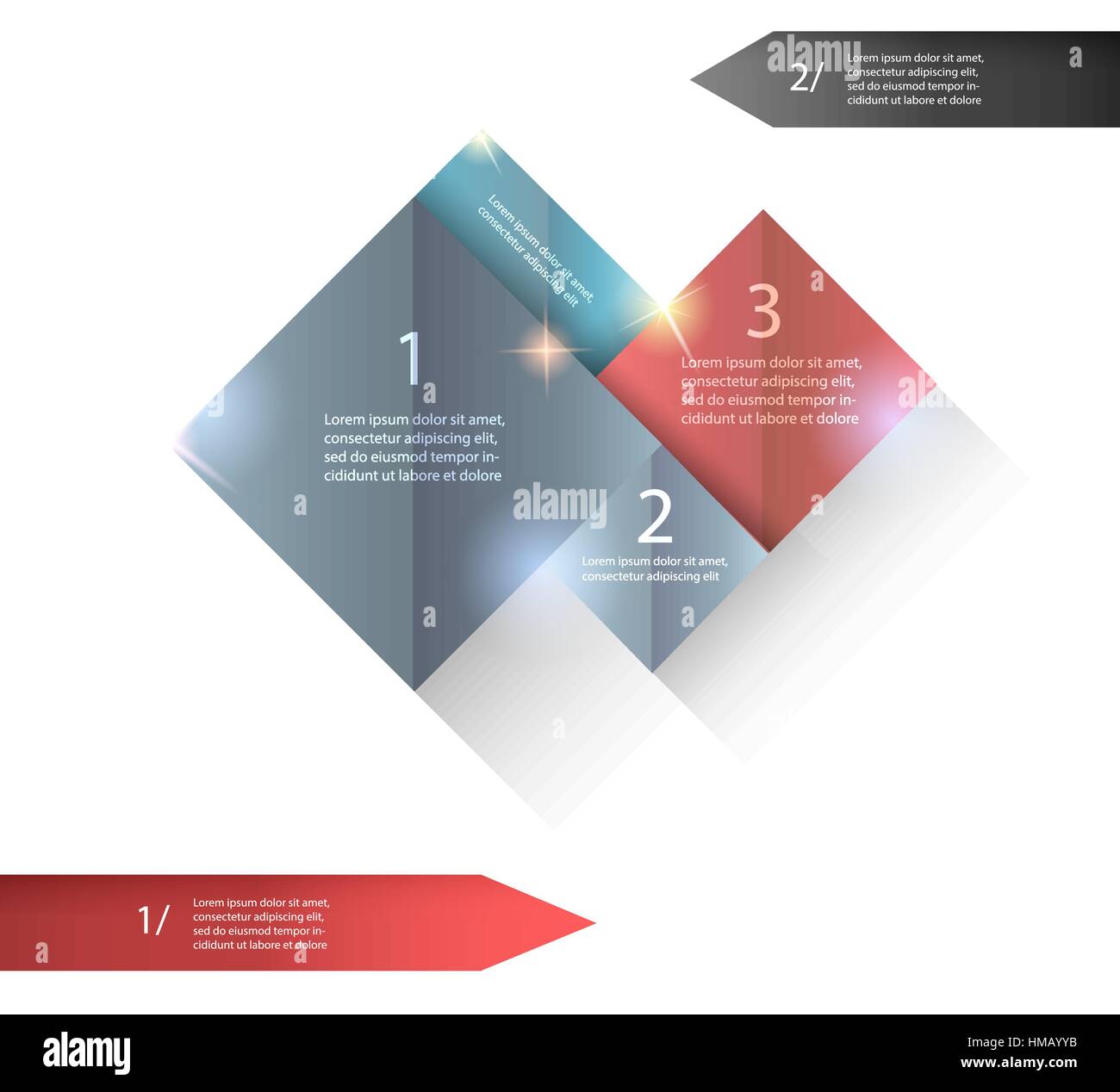 template for presentation with shadow .Vector Stock Vector Image & Art ...