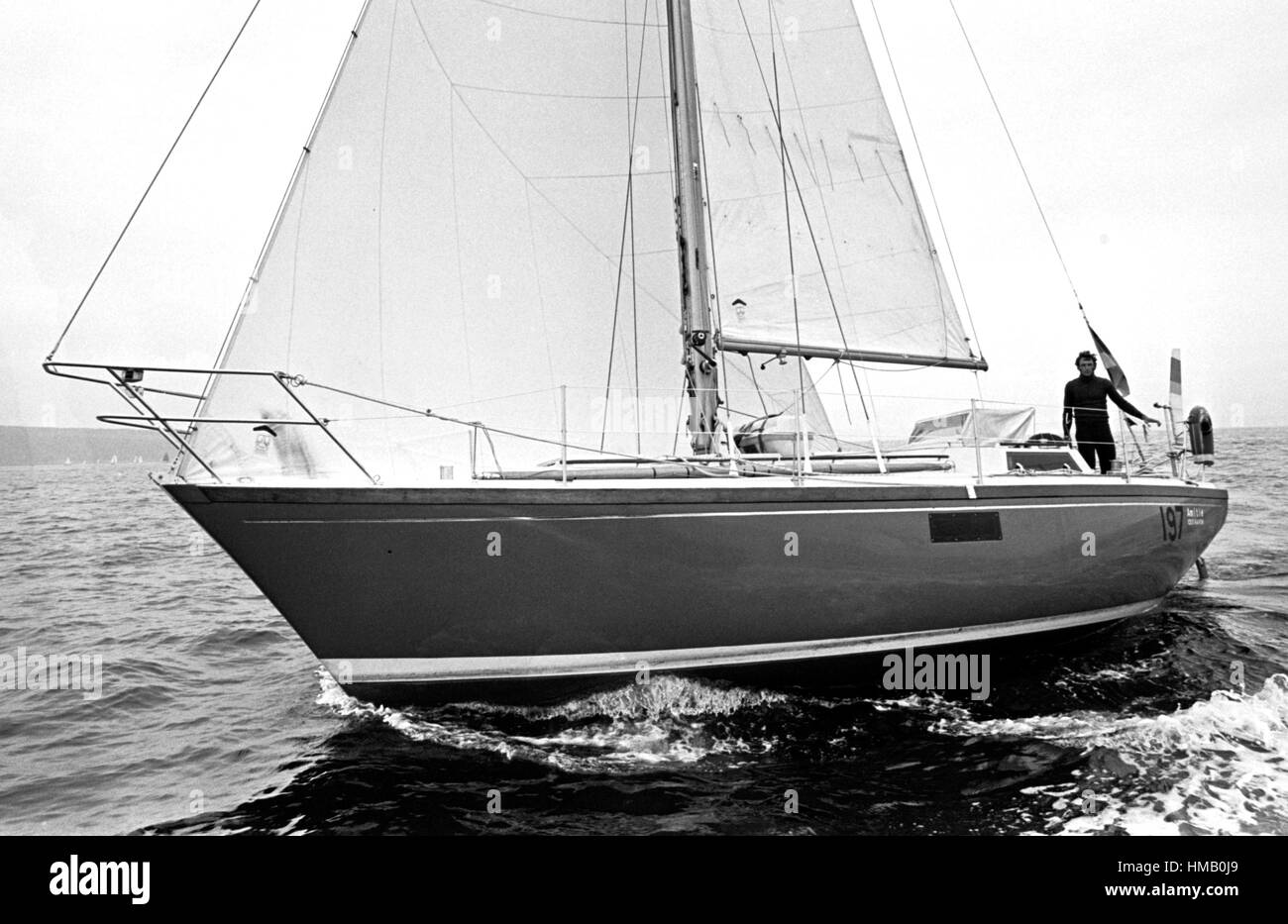 AJAXNETPHOTO. 6TH JUNE, 1976. PLYMOUTH, ENGLAND. - OSTAR 1976 - 35FT ...