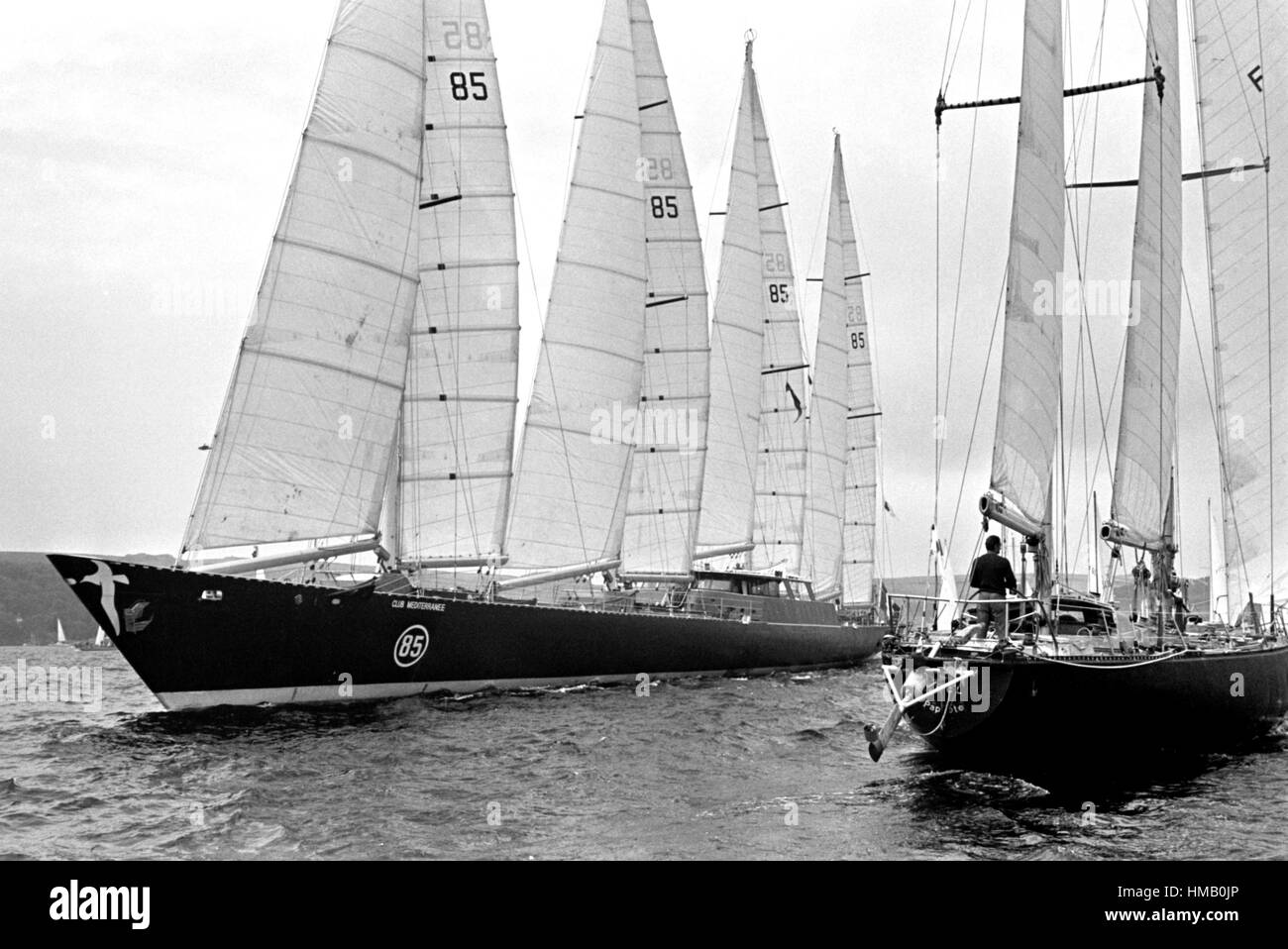 AJAXNETPHOTO. 6TH JUNE,1976. PLYMOUTH, ENGLAND. - OSTAR 1976 - THE HUGE ...