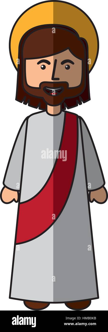 jesuschrist avatar character icon vector illustration design Stock ...