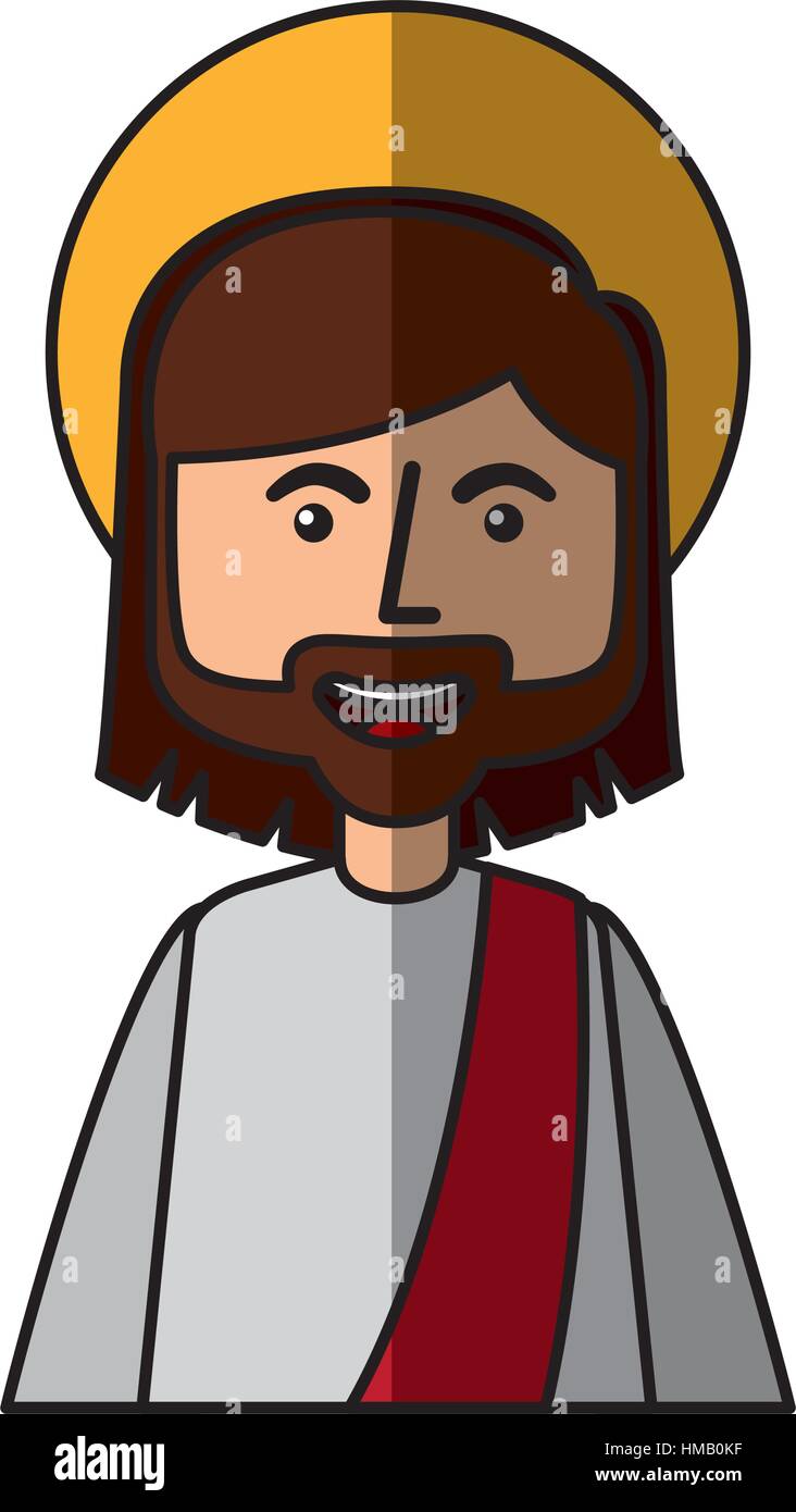 jesuschrist avatar character icon vector illustration design Stock ...