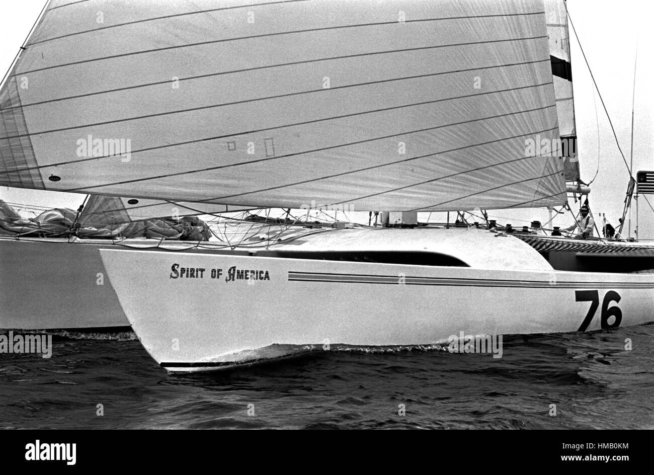 AJAXNETPHOTO. 6TH JUNE, 1976. PLYMOUTH, ENGLAND. - OSTAR 1976 - MICHAEL ...