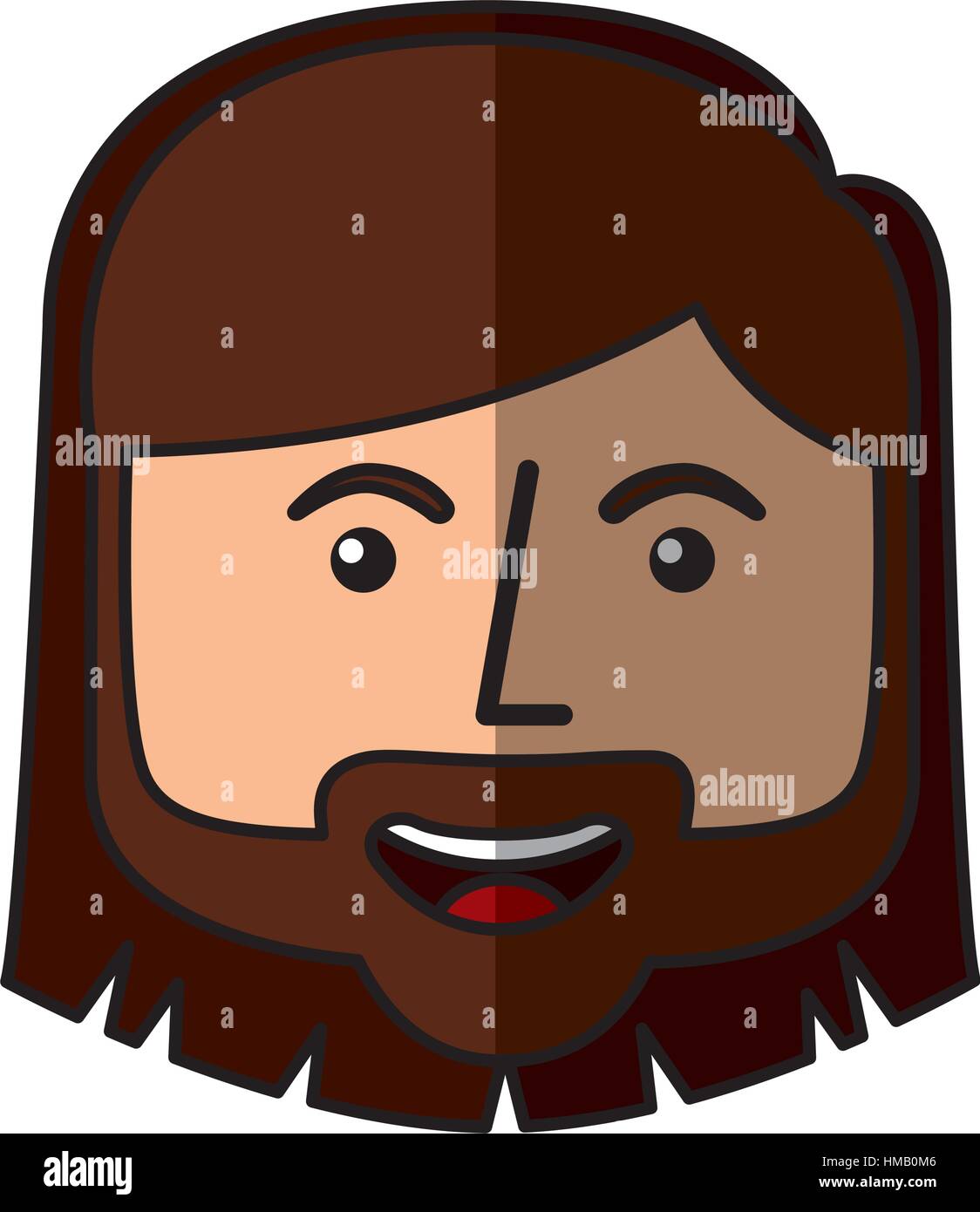 jesuschrist avatar character icon vector illustration design Stock ...