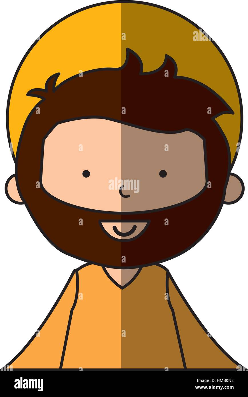 jesuschrist avatar character icon vector illustration design Stock ...