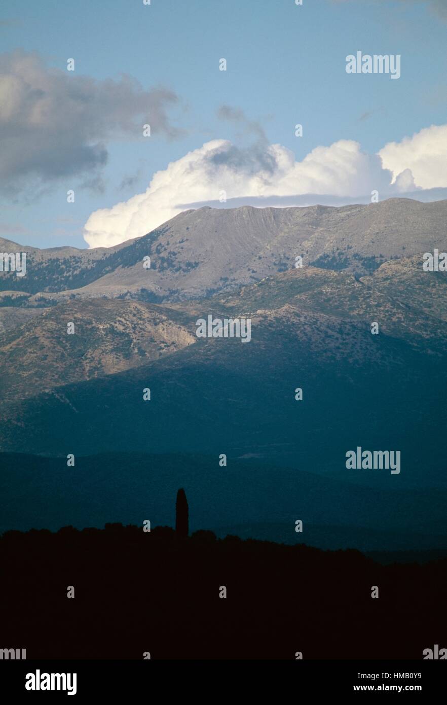 Mount Parnon Oros, Greece Stock Photo - Alamy