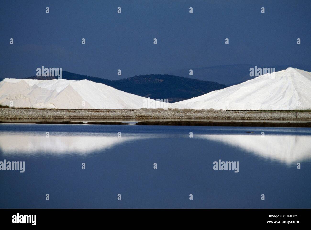 Messolonghi salt mines hi-res stock photography and images - Alamy