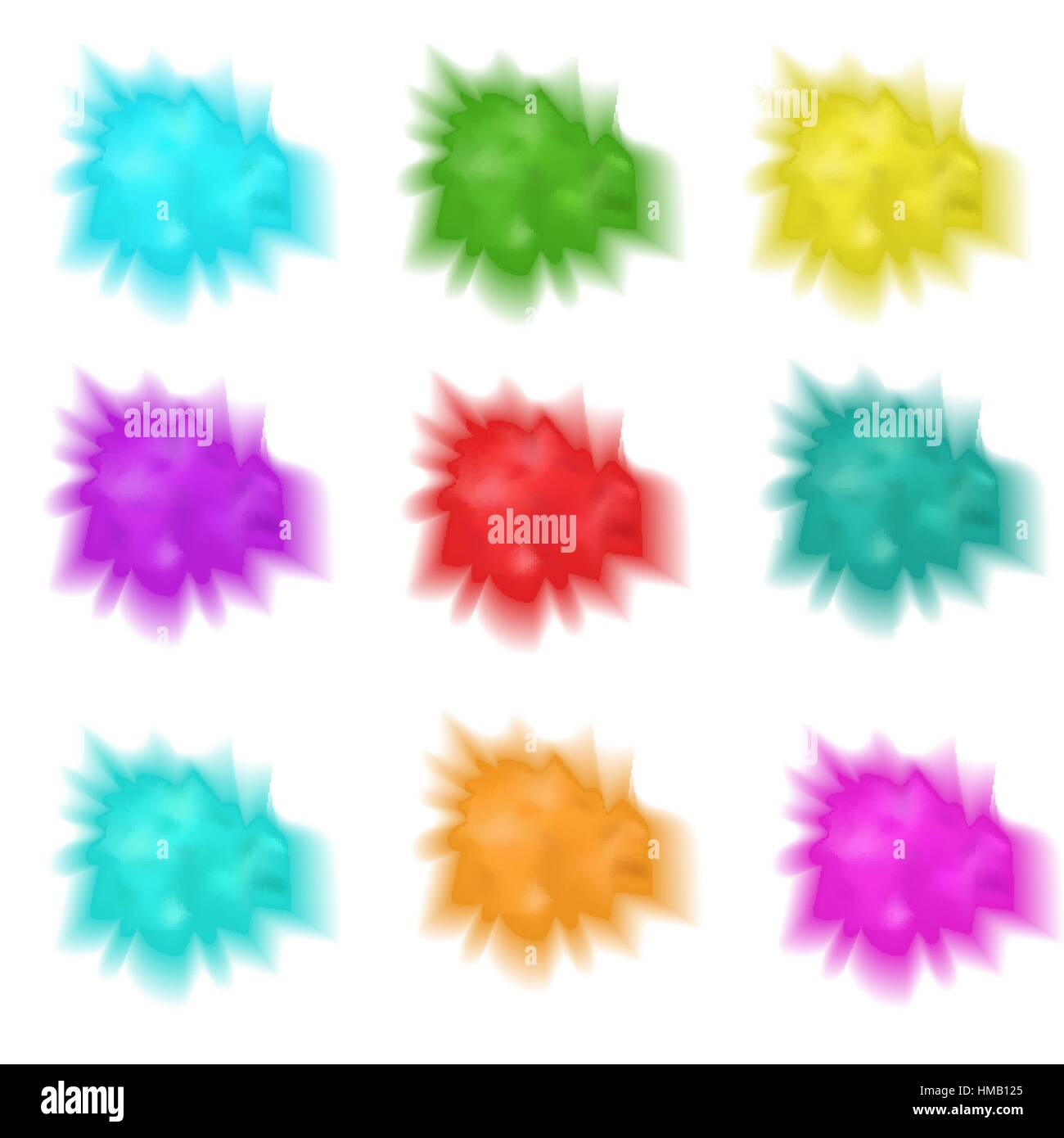 Holly holi color powder powder Stock Vector Images - Alamy