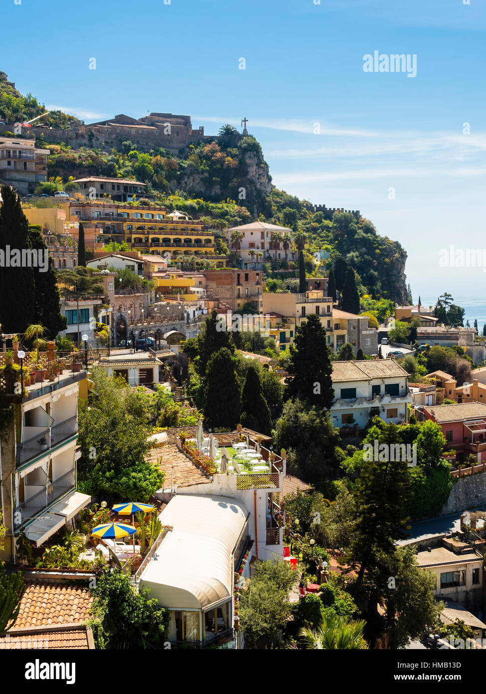 Old town taormina hi-res stock photography and images - Alamy