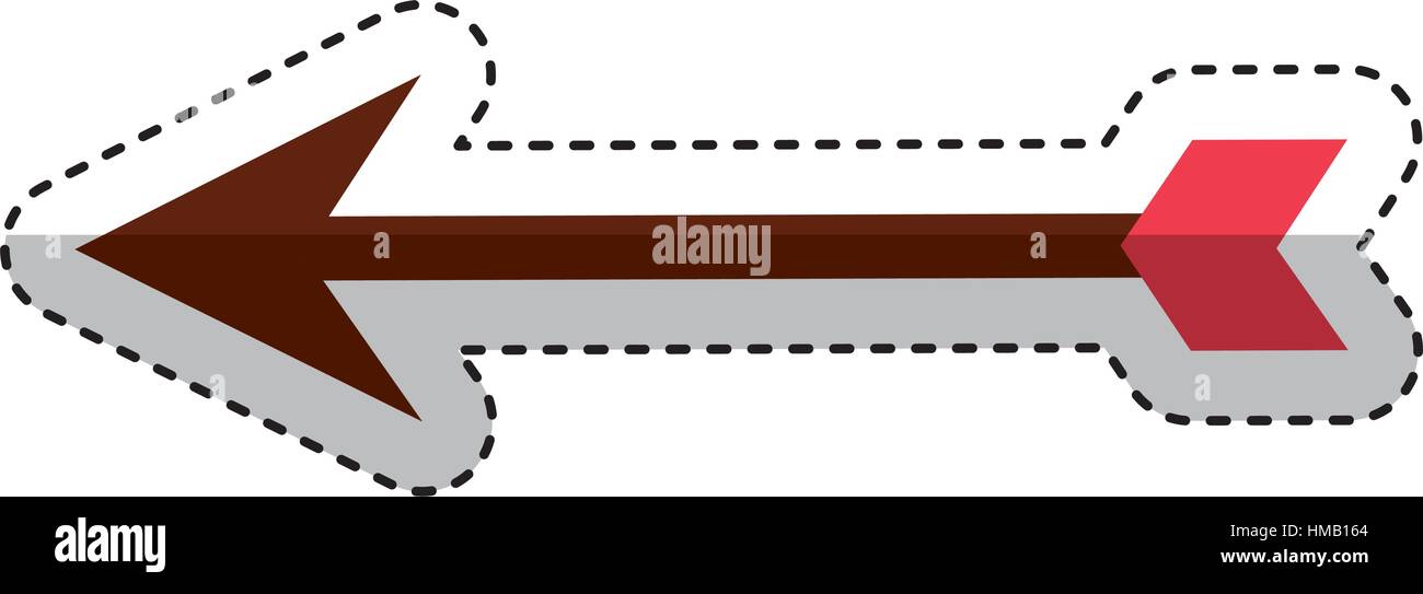 Arc with arrows Stock Vector Images - Alamy