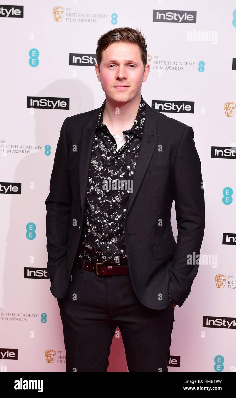 Patrick Gibson attending the InStyle EE Rising Star party at The Ivy ...