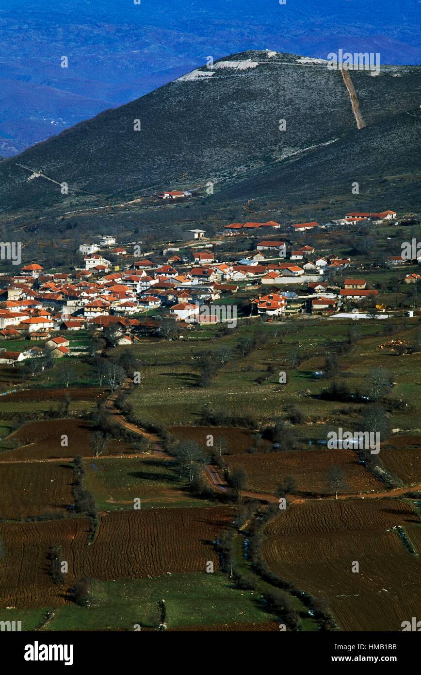 The village of Volakas, Elis, Western Greece, Greece Stock Photo - Alamy