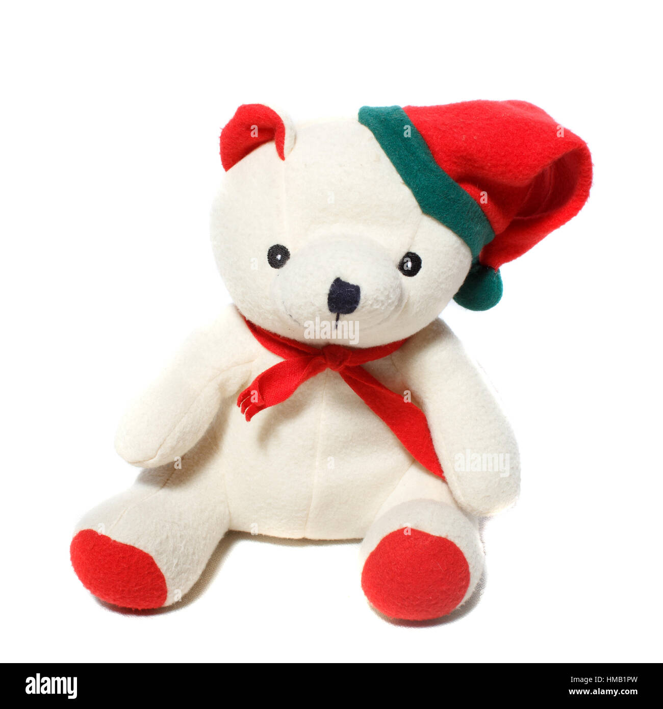 Christmas teddy bear Stock Photo - Alamy