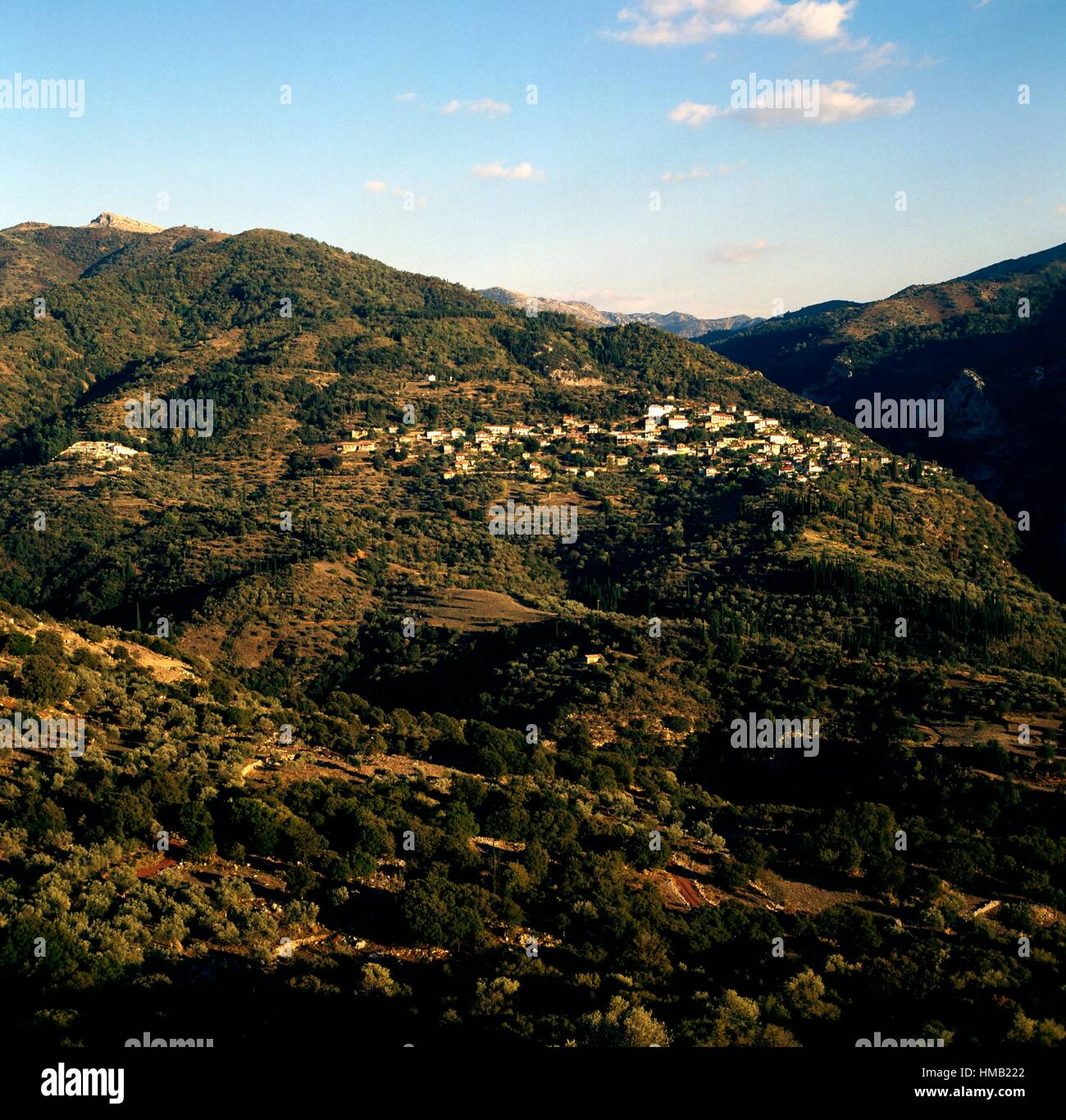 A village in Arcadia, Peloponnese, Greece Stock Photo - Alamy