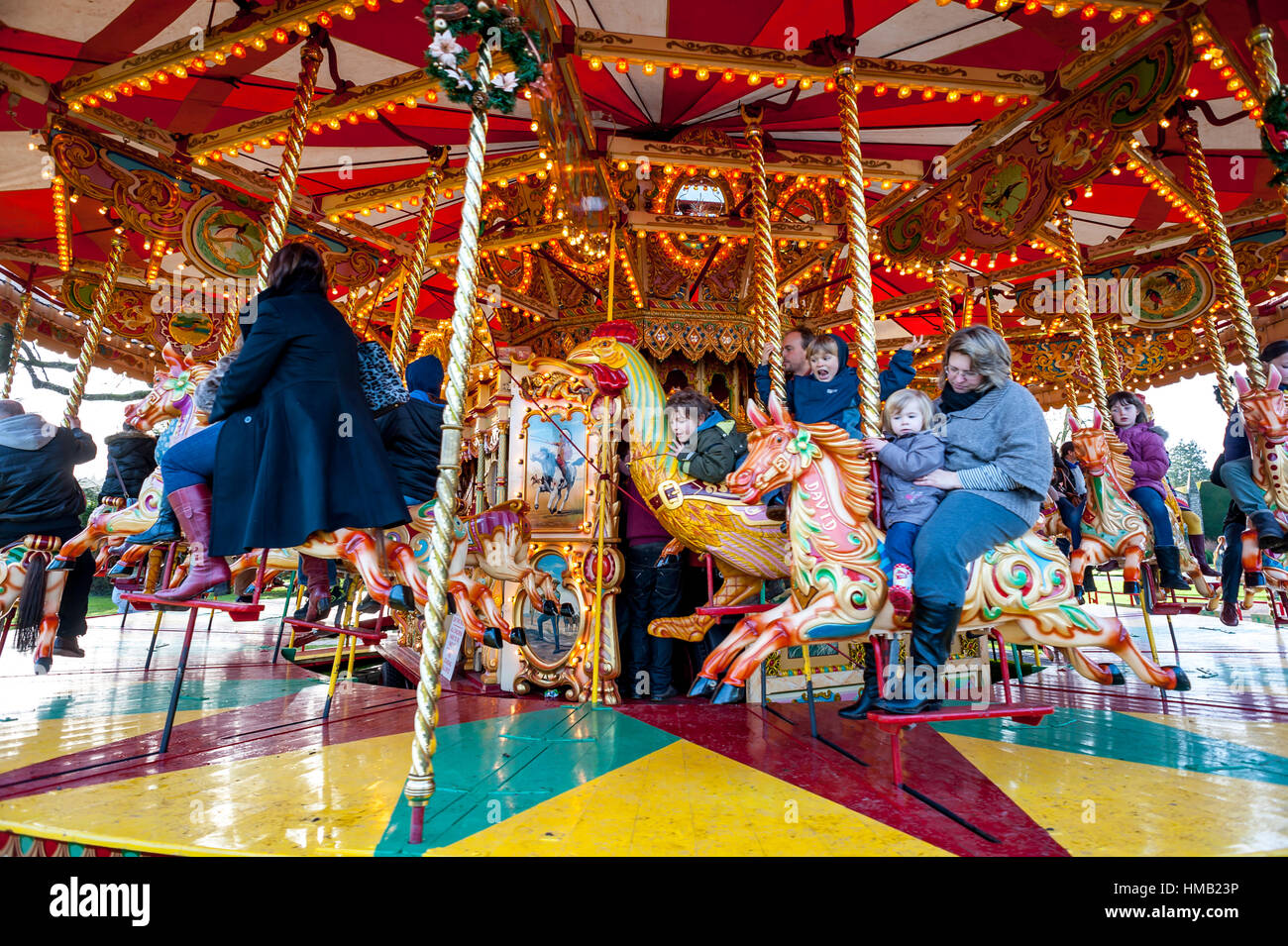 Traditional merry go round hi-res stock photography and images - Alamy