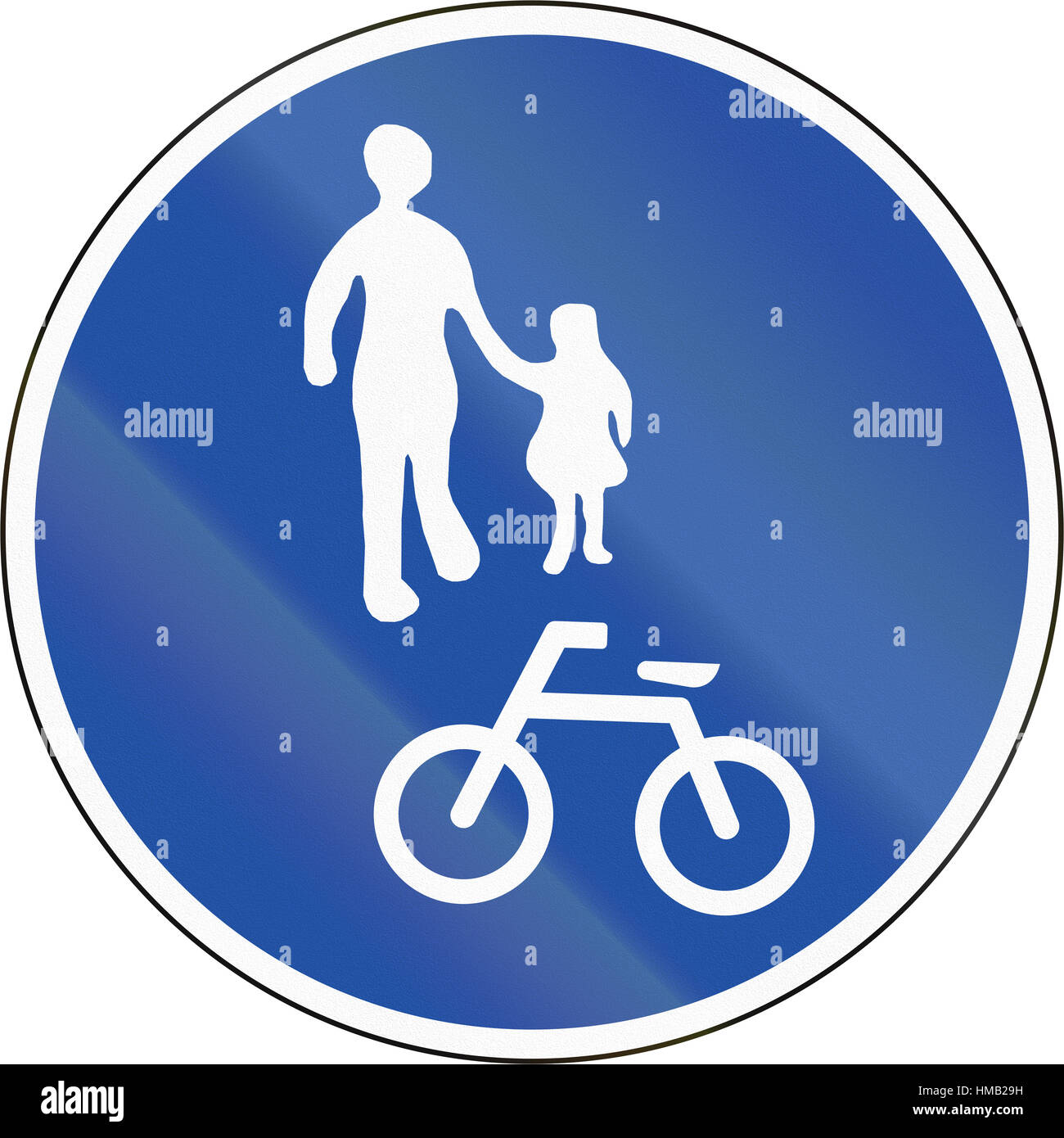 Shared bike lane on road hi-res stock photography and images - Alamy