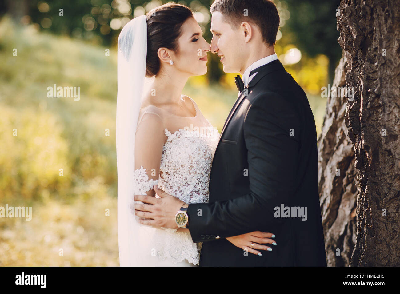 bride and groom Stock Photo - Alamy