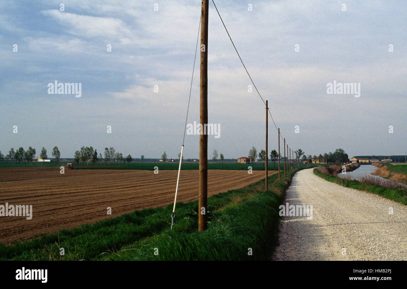 The po river near ferrara hi-res stock photography and images - Alamy