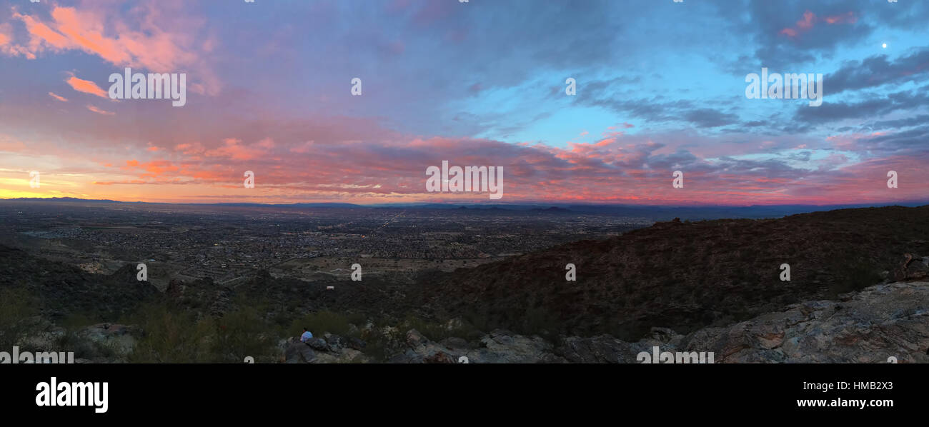 Panoramic downtown phoenix arizona hi-res stock photography and images ...