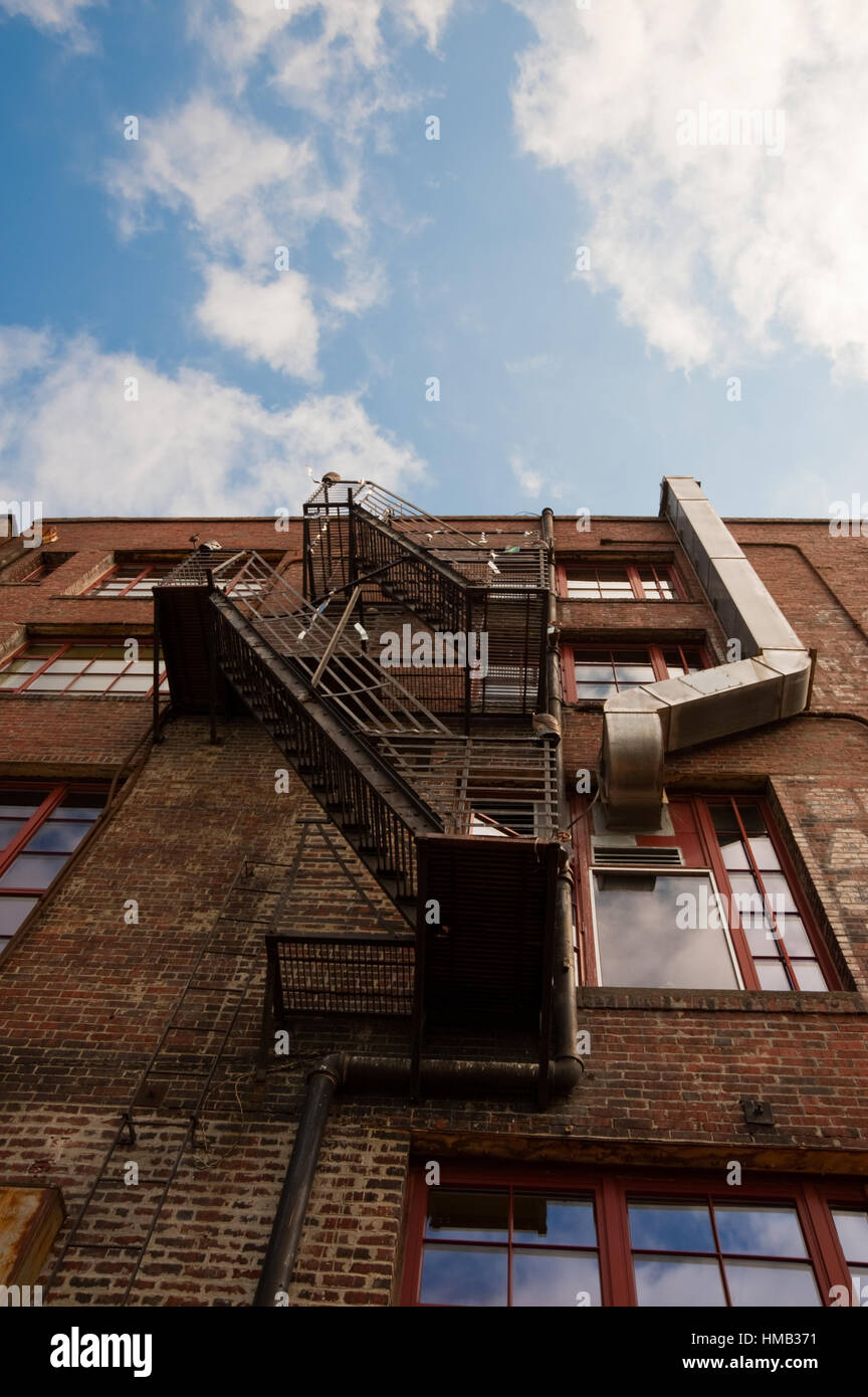 Old brick building in downtown Seattle Stock Photo - Alamy