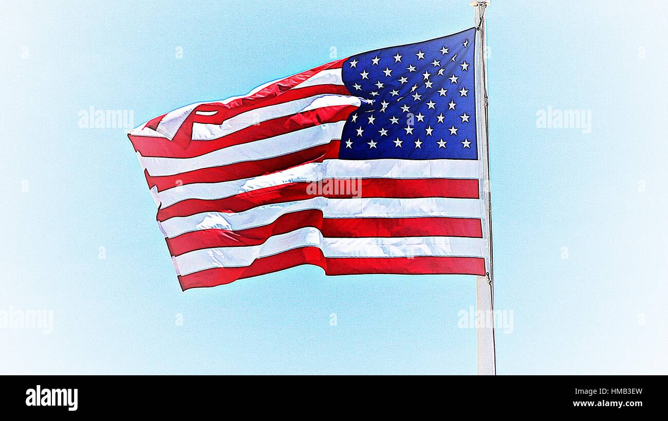 Us flag country flags hi-res stock photography and images - Alamy