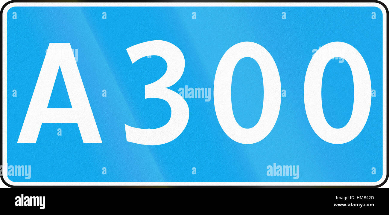 Sign of Russian federal route Stock Photo - Alamy