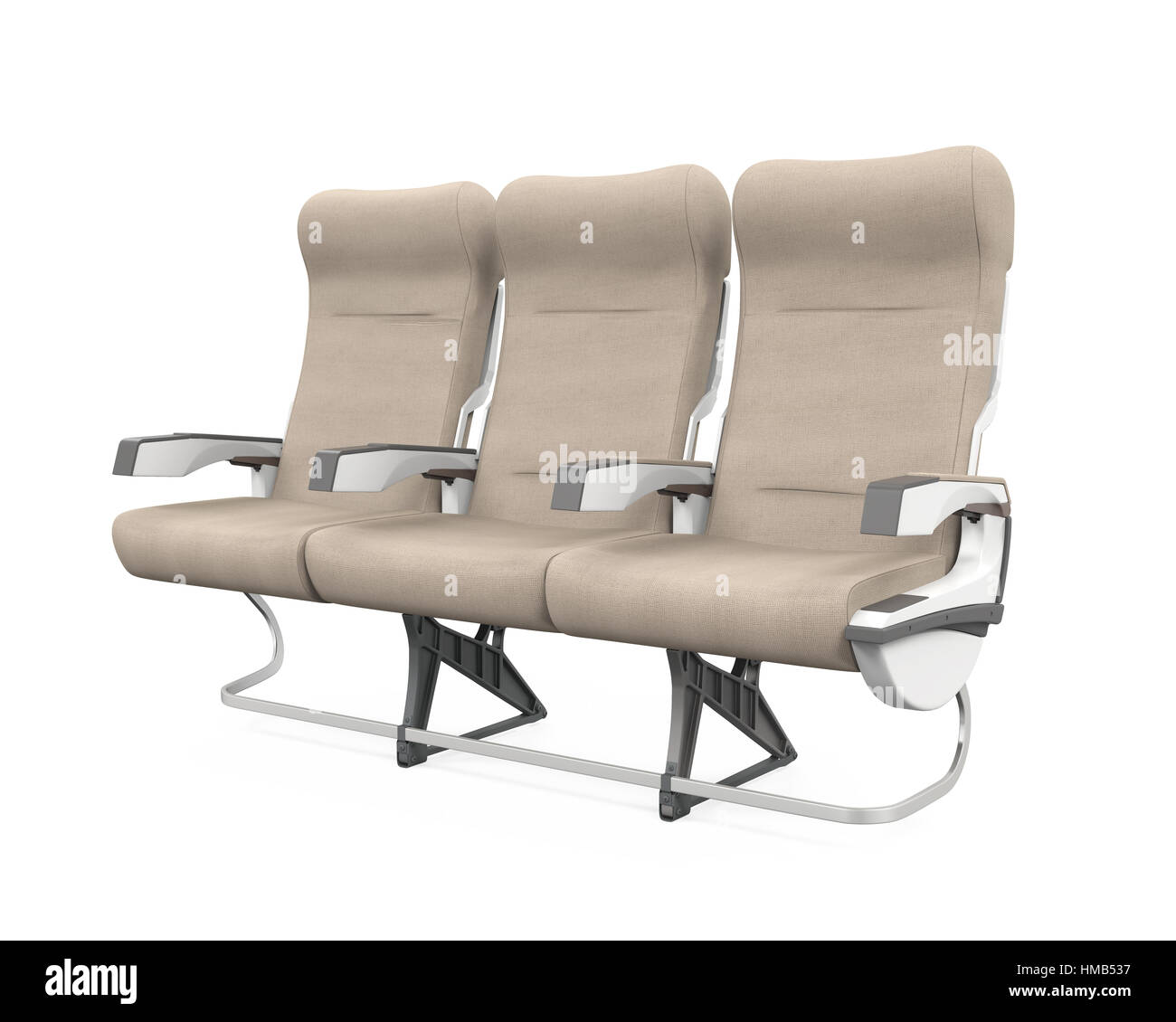 Economy class plane seats Cut Out Stock Images & Pictures - Alamy