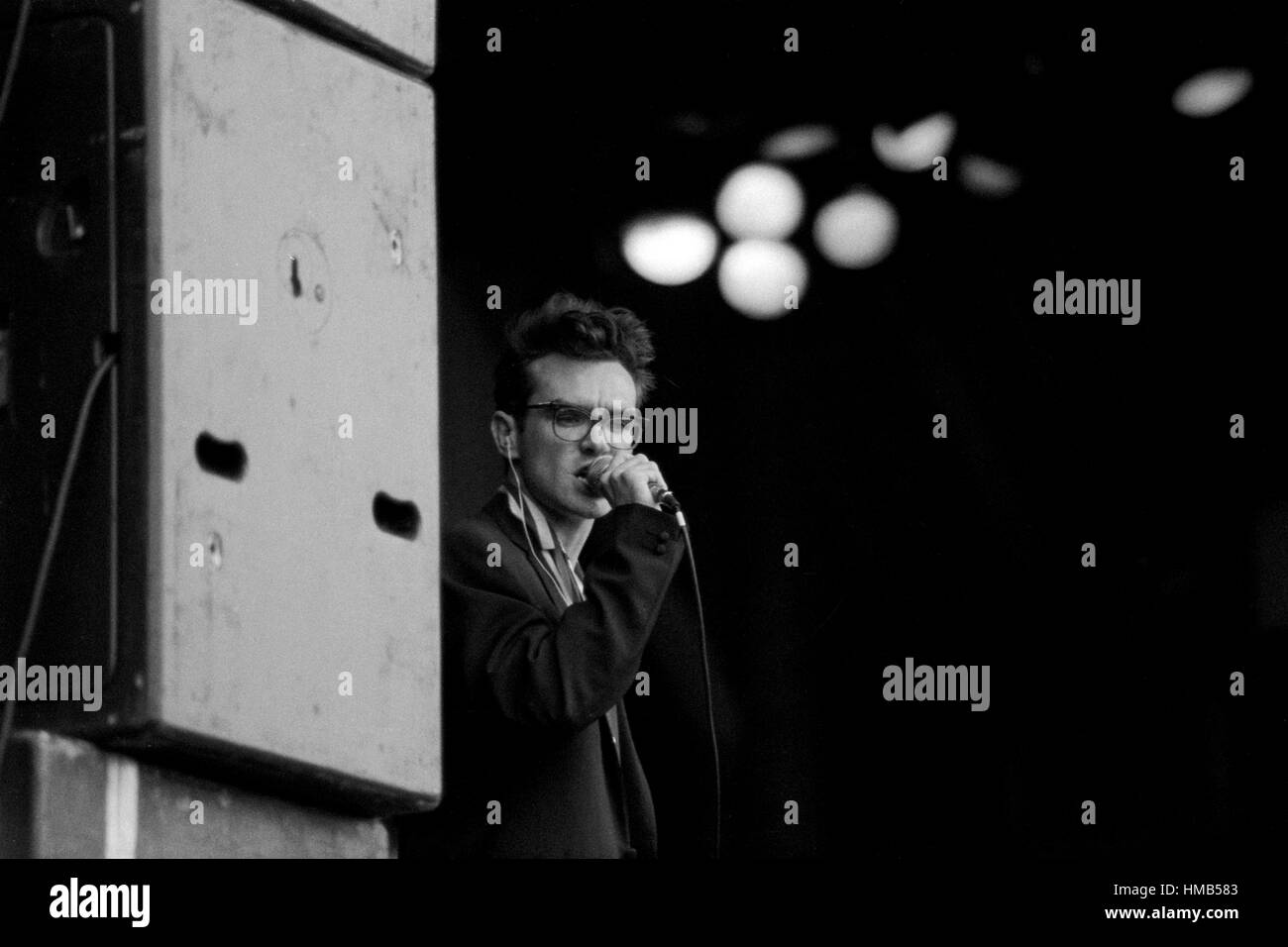 Morrissey, the Smiths 1984 Stock Photo - Alamy