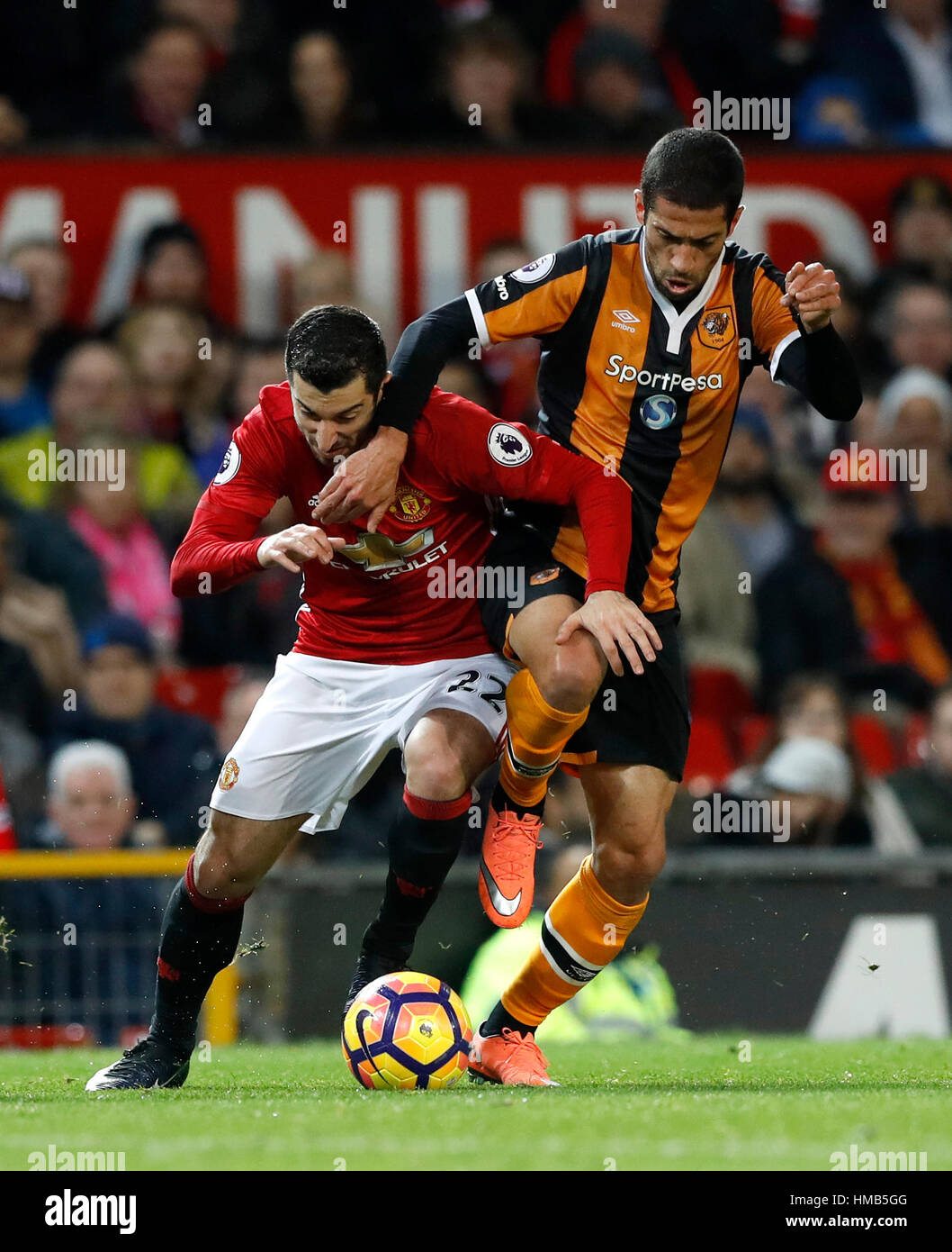 Hull citys goebel evandro battle hi-res stock photography and images ...