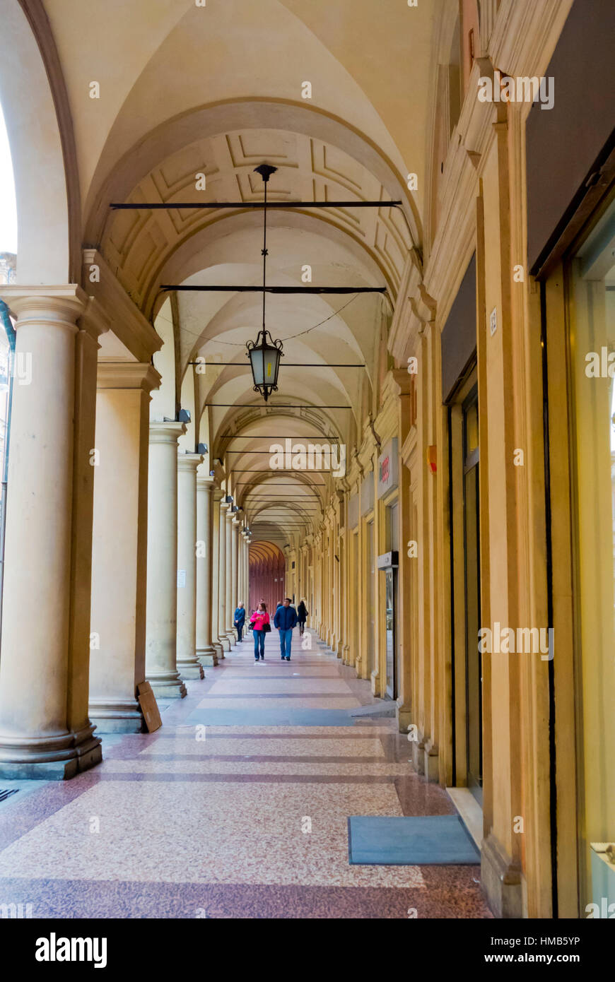 Bologna portico hi-res stock photography and images - Alamy