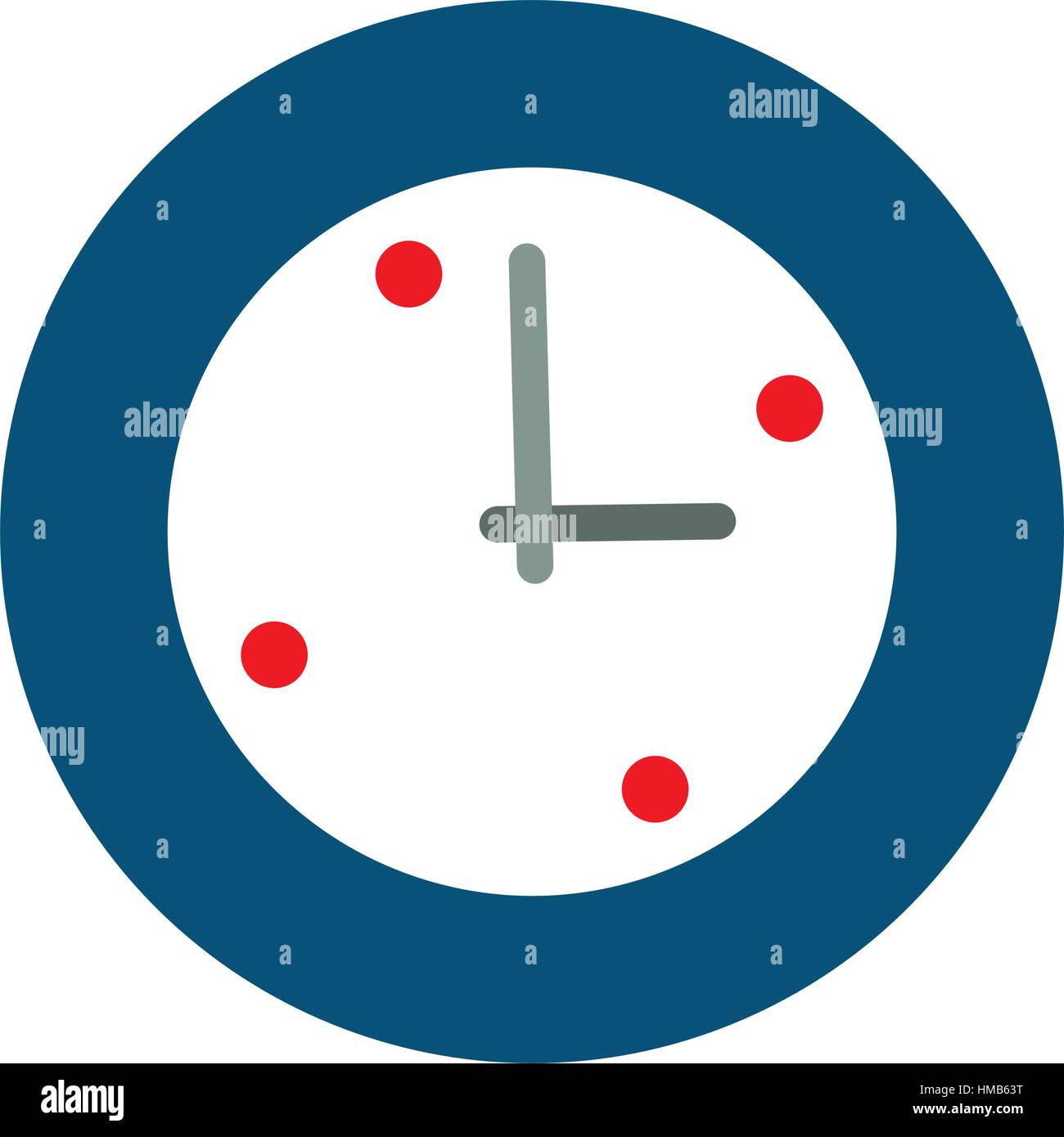 Time clock isolated icon vector illustration graphic design Stock ...