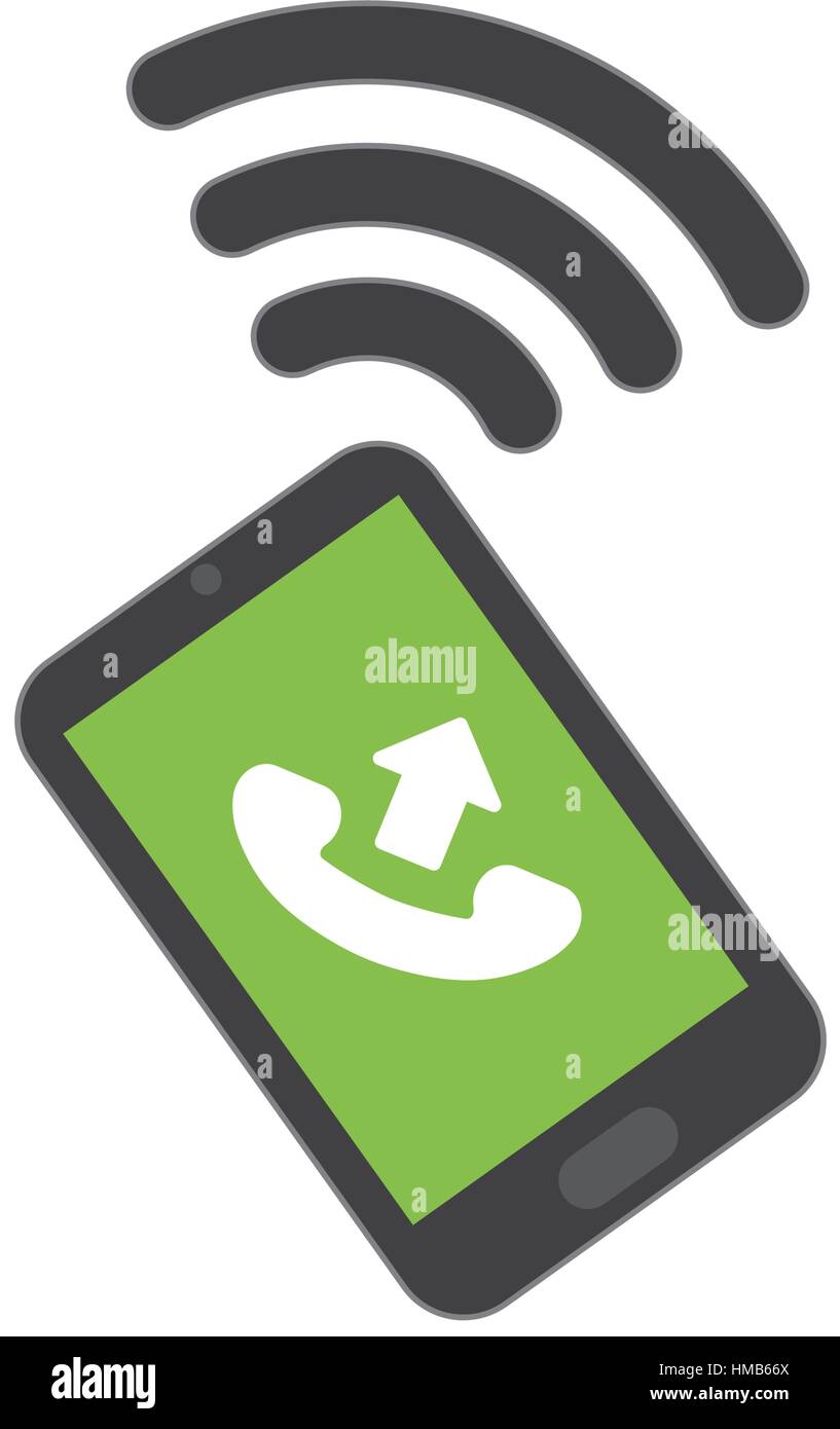 Call answer symbol icon vector illustration graphic design Stock Vector ...