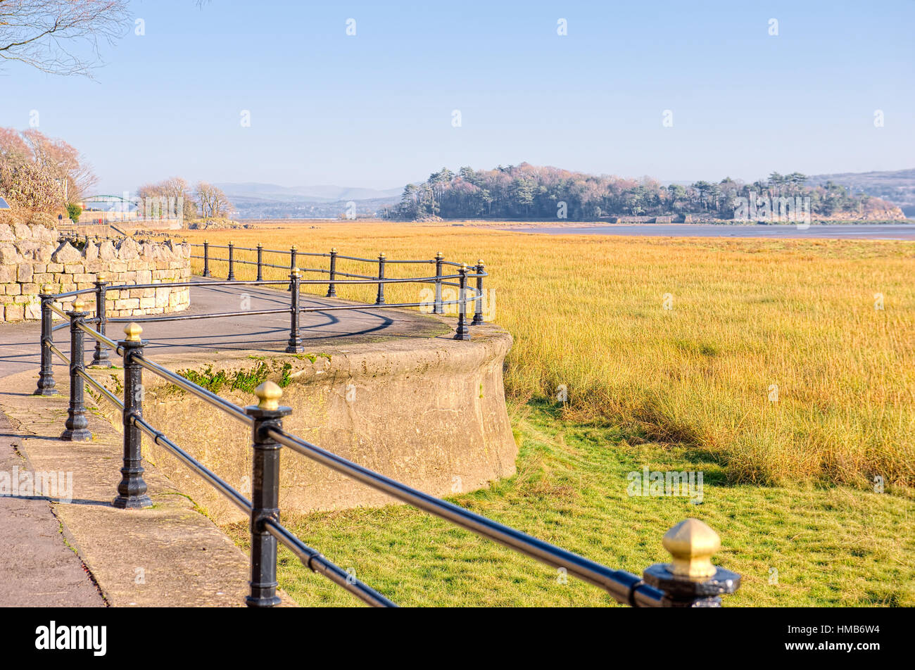 Grange over sands promenade hi-res stock photography and images - Alamy