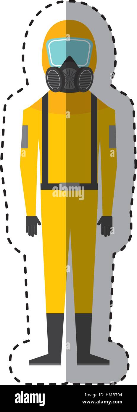 worker avatar with safety suit vector illustration design Stock Vector ...