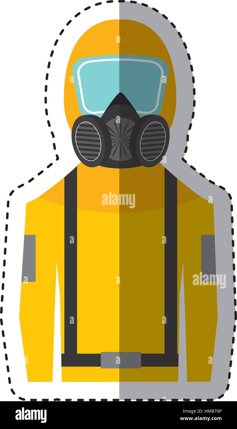 worker avatar with safety suit vector illustration design Stock Vector ...